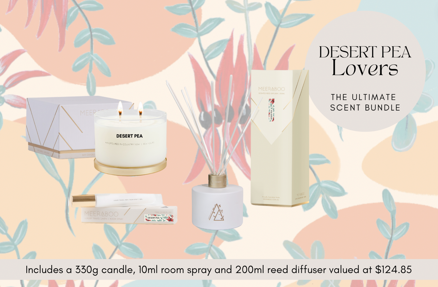 Shop Native Australian Scented Candles Online | Meeraboo